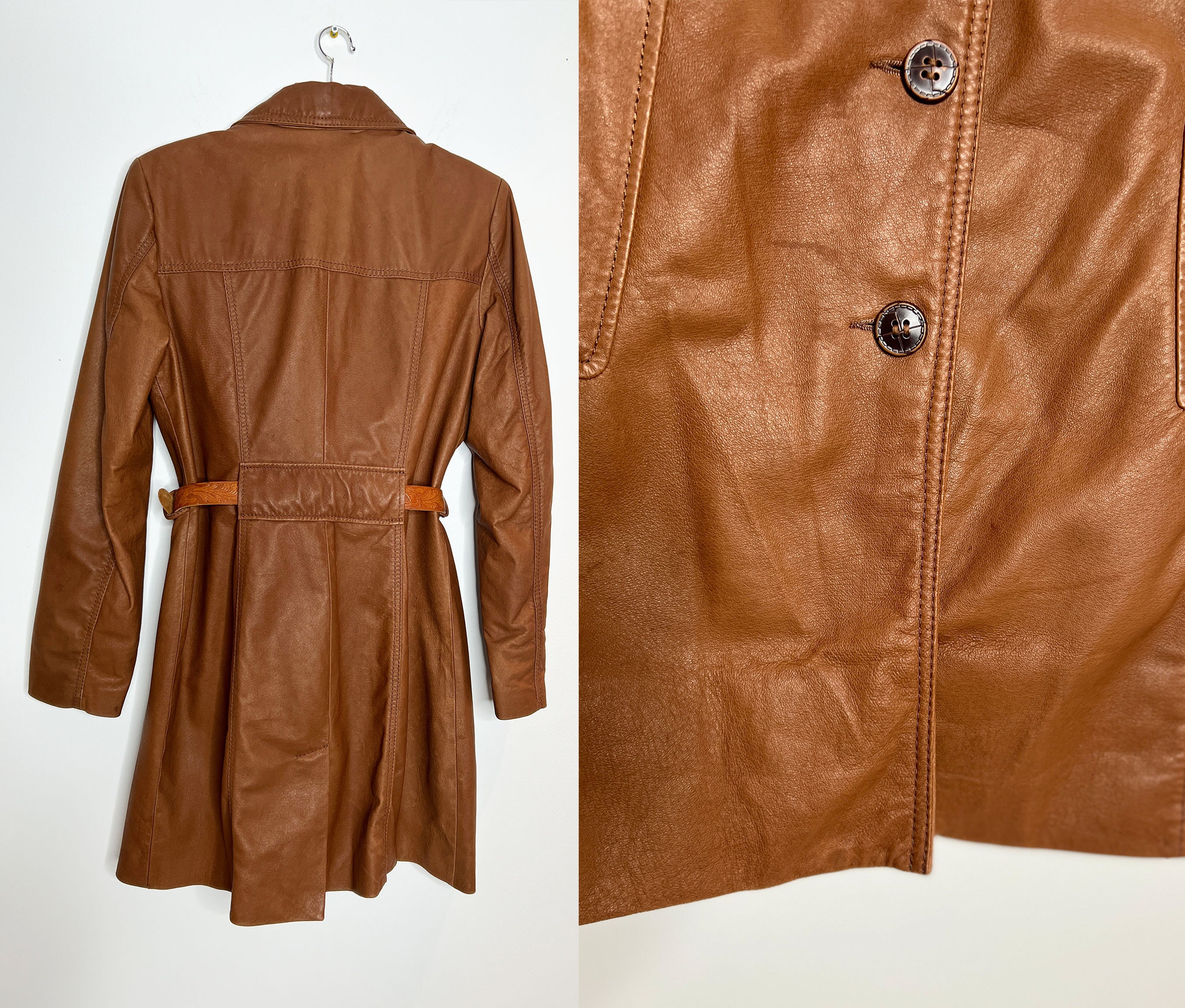Leather Stampede Duster