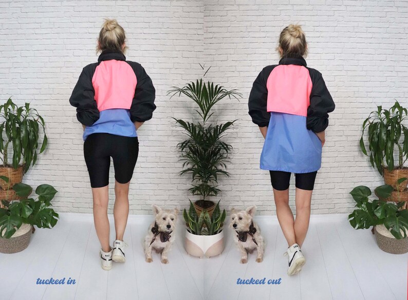 1980's ALASKA Neon Windbreaker Unisex Medium Large 90s - Etsy