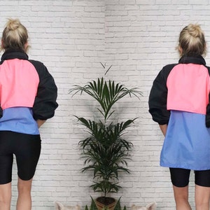 1980's ALASKA Neon Windbreaker, Unisex Medium Large, 90s Skitique Retro ...