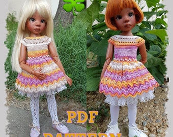 Bjd Msd Dress Pattern - Etsy