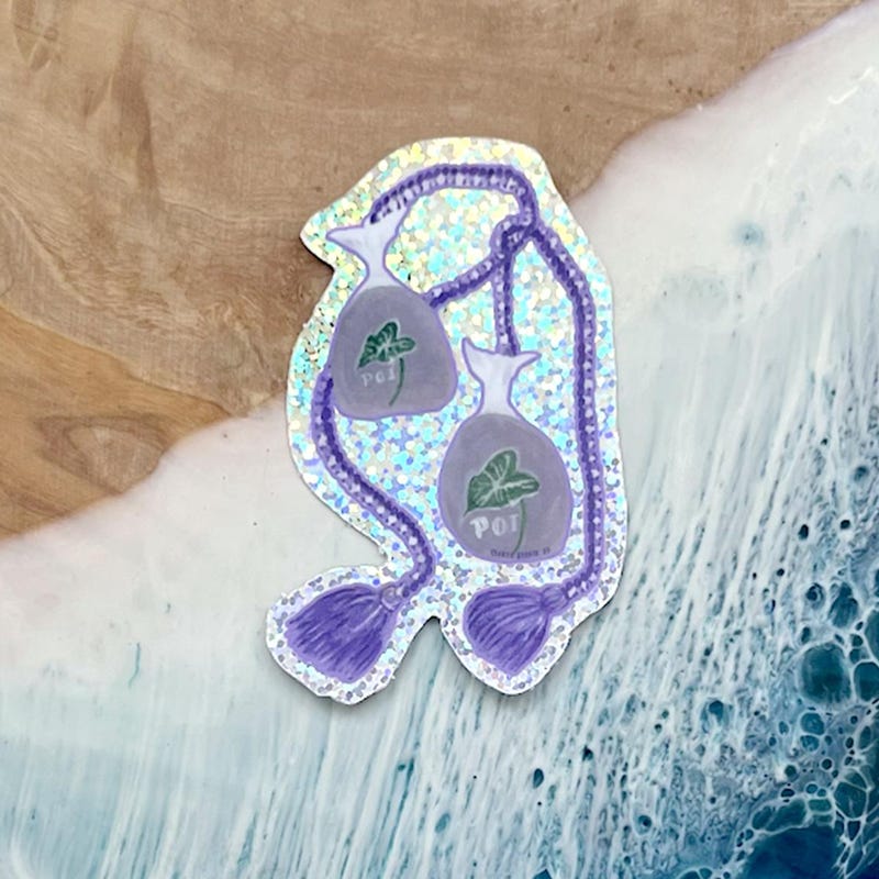 Taro Sticker - Etsy