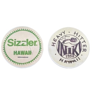 Vintage Milk Cap 12" Slipmats: Sizzler Hawaii DJ Turntable Accessory - Etsy