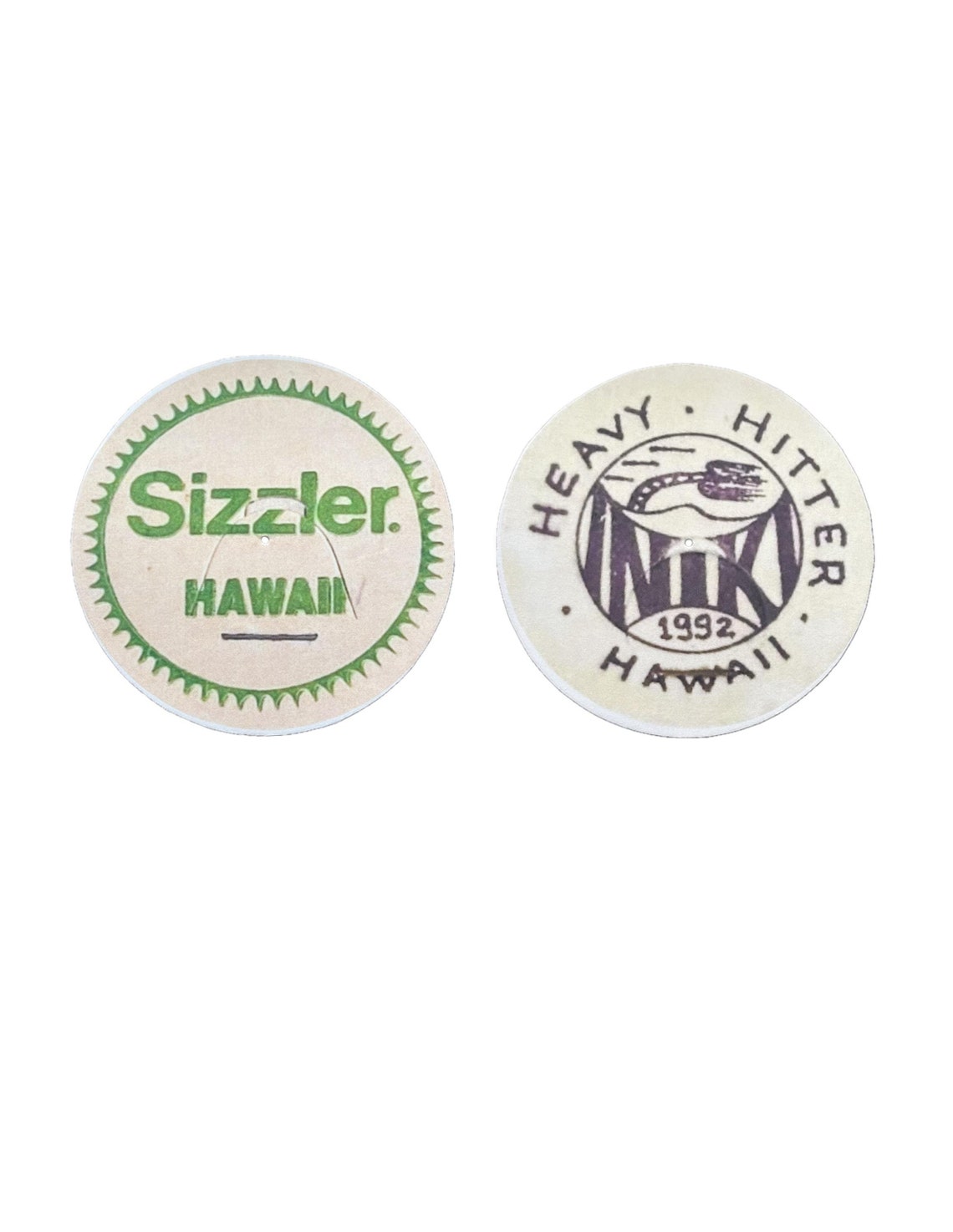 Vintage Milk Cap 12" Slipmats: Sizzler Hawaii DJ Turntable Accessory - Etsy