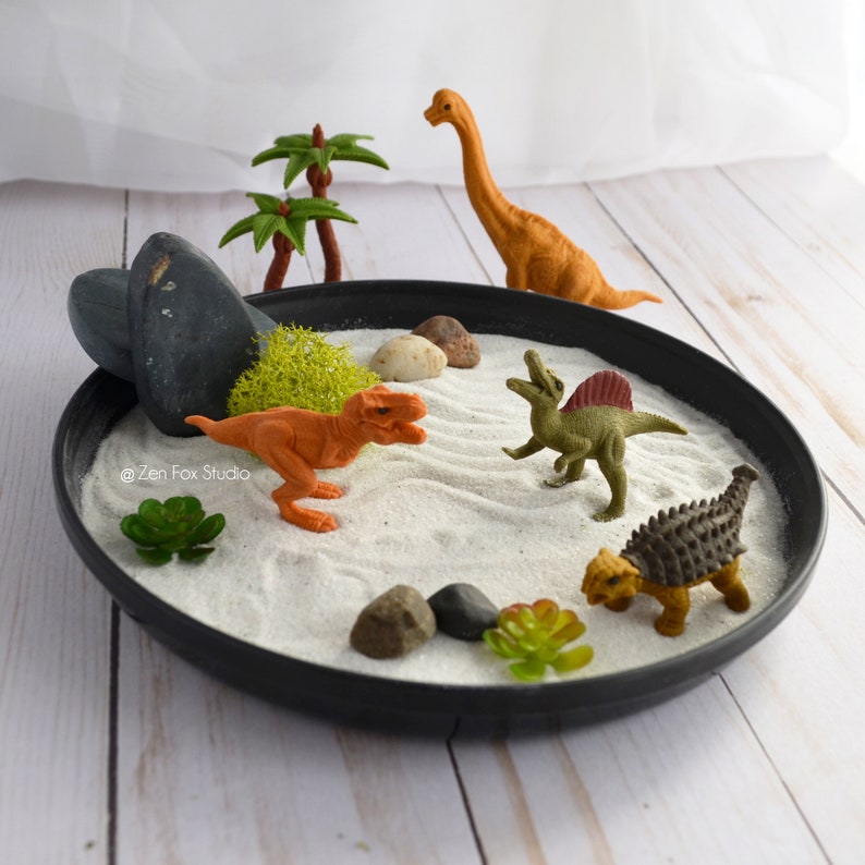 Dinosaur Zen Garden Jurassic T-rex Dino Executive Birthday - Etsy