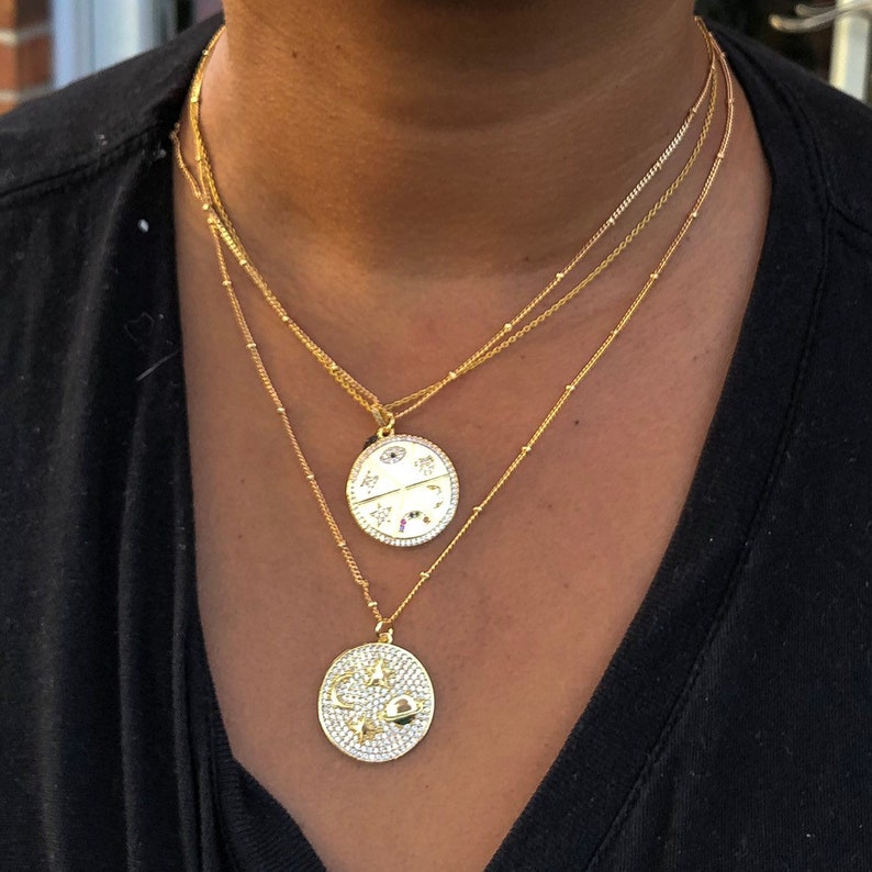 Constellation & Evil Protection Necklaces - Etsy