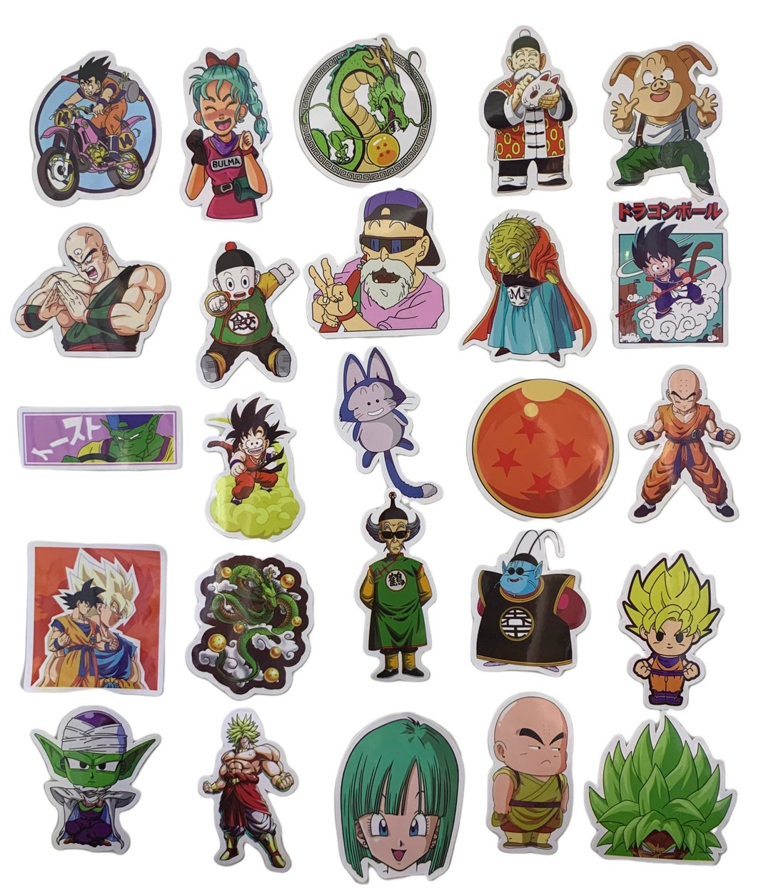 HOYO Dragonball Z Set of 50 Stickers - Etsy