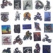 Fast Motocross Cycle Sticker Set of 50 Stickers - Etsy