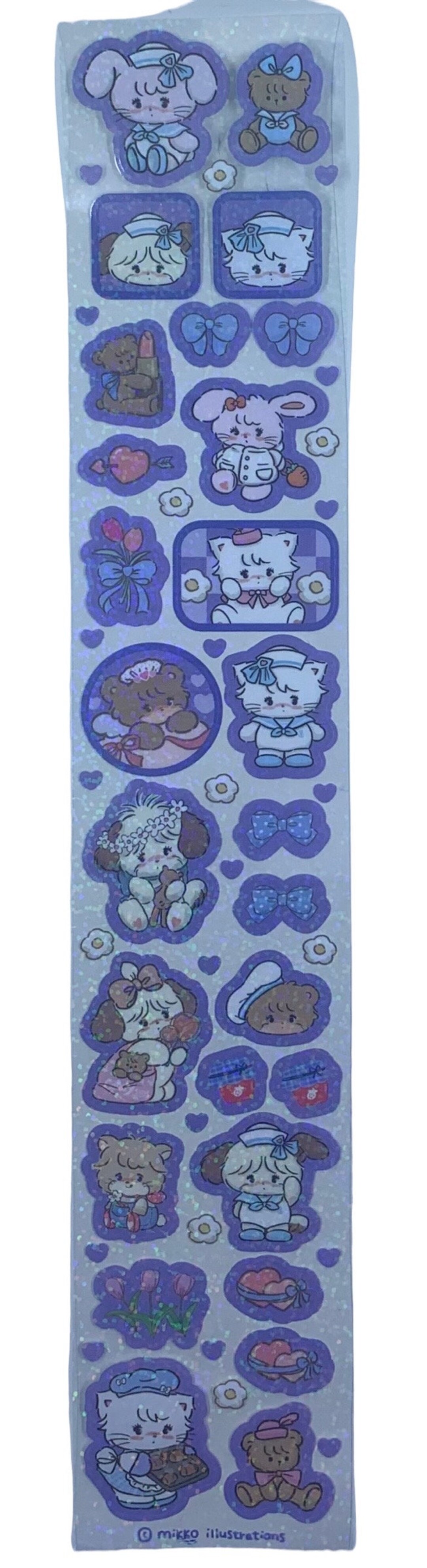Mikko Illustrations Mousse, Soufflé, Latte and Cammy Sticker Sheet 4 - Etsy