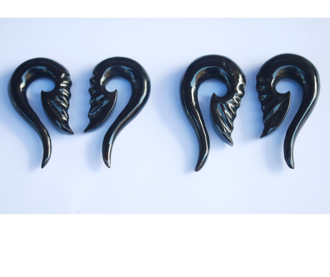 Dayak Borneo Carving Styles hand Carved Organic Body Piercing - Etsy