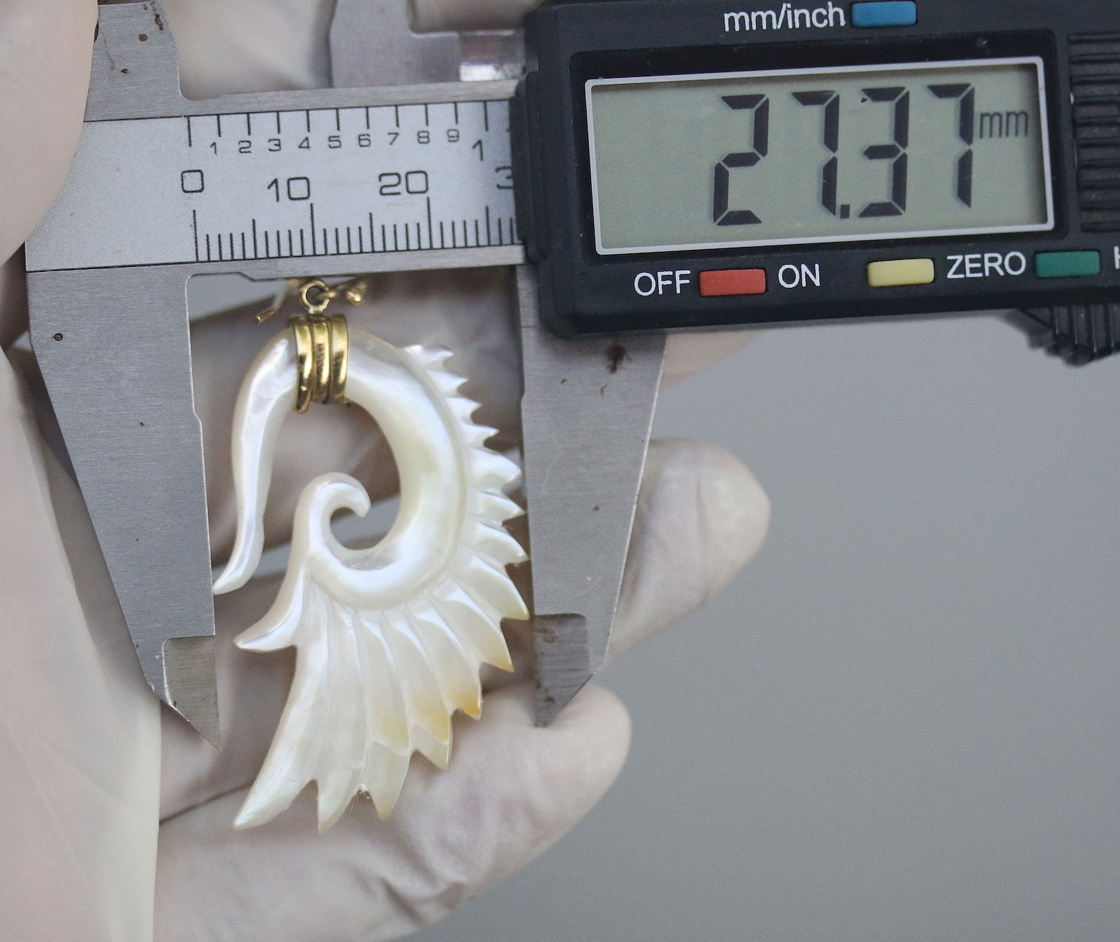 Wings Earrings Hand Made MOP Shells Set in Brass, Price per Pair - Etsy