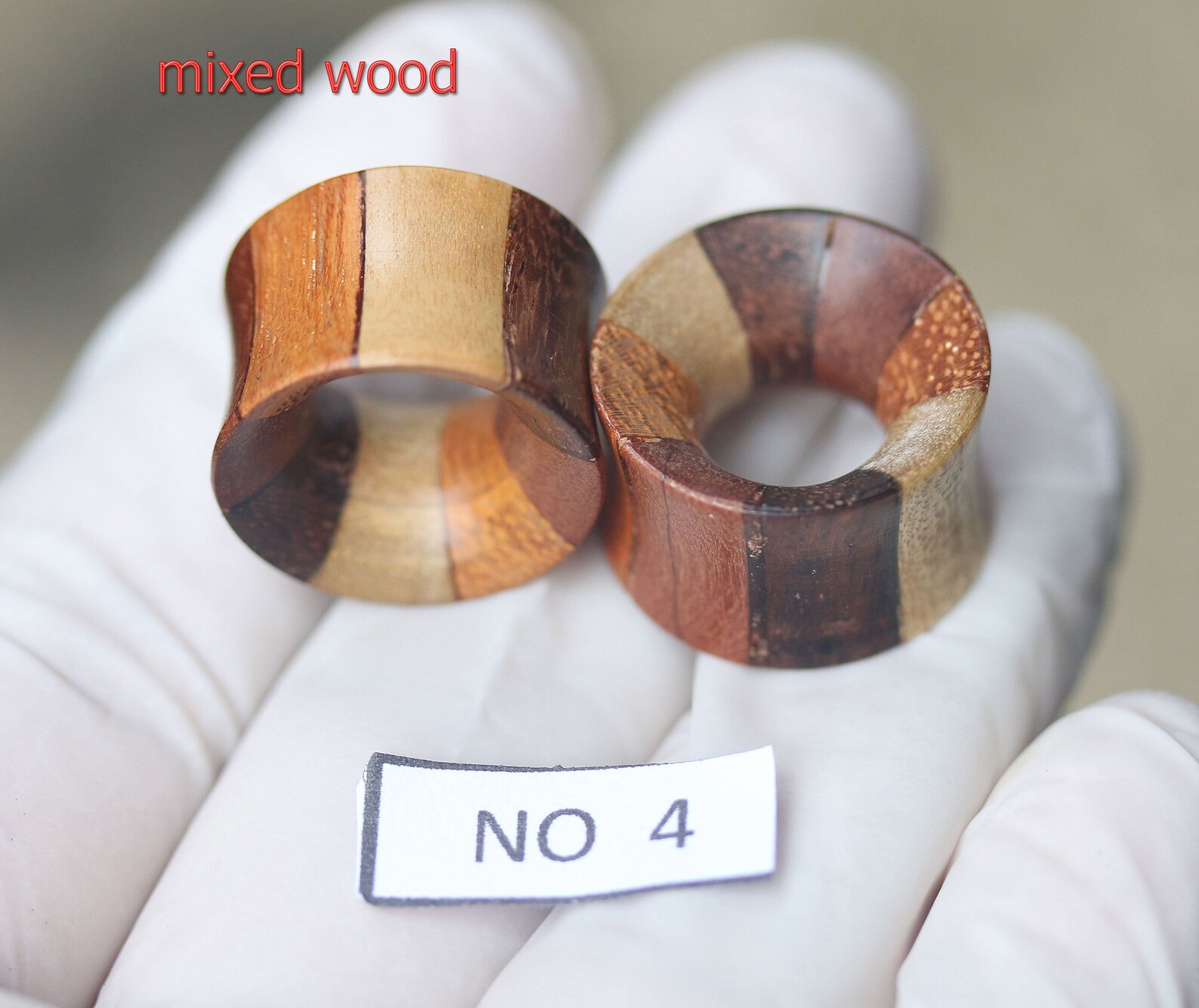 Hand Carved Sono Wood Plugs/tunnels: 18mm (11/16") - Price per Pair - Etsy