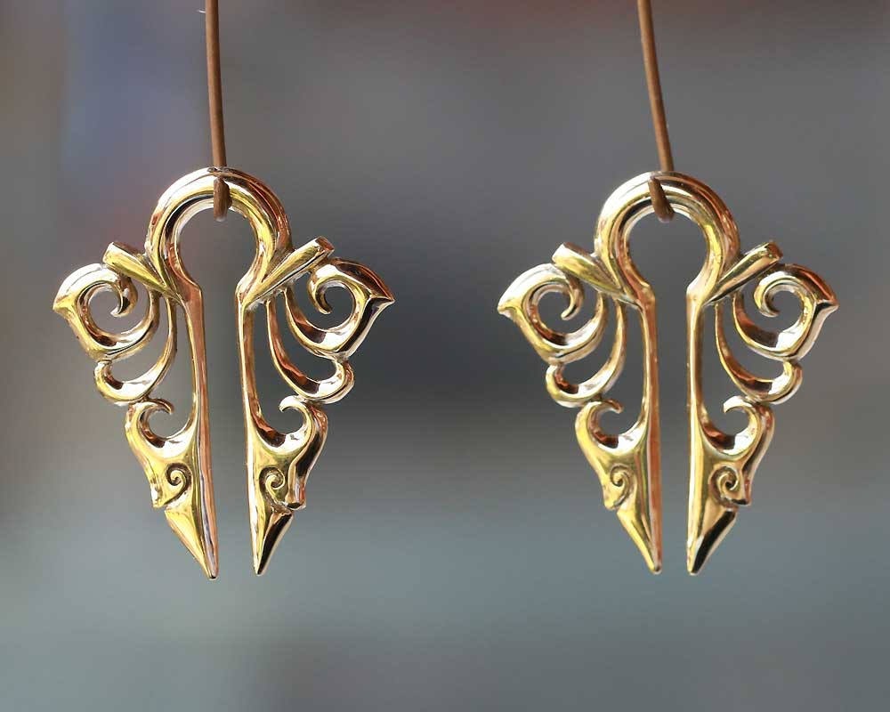 Ear Weight Ear Hangers Ear Stretching Organika Tribal