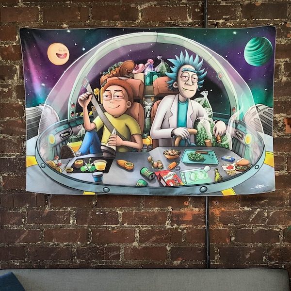 Rick and Morty Weed - Etsy