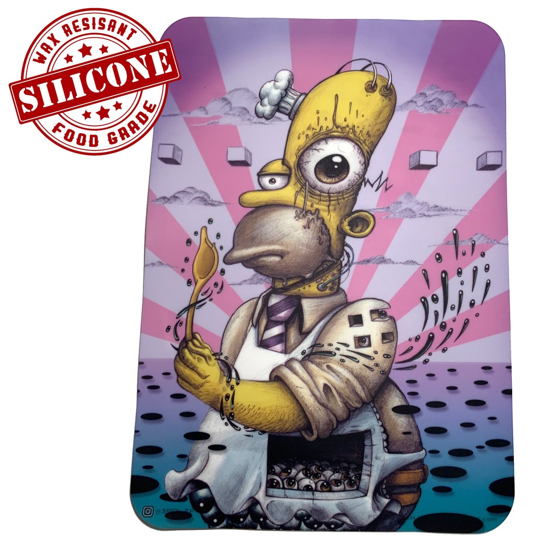Silicone Dab Mat, Dab Pad, Dabbing Mat, Non Stick Dab Man, Smoking ...