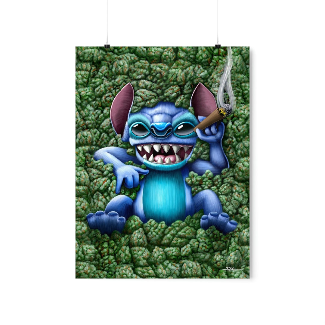 My Bud Stitch Premium Matte Posters - Etsy
