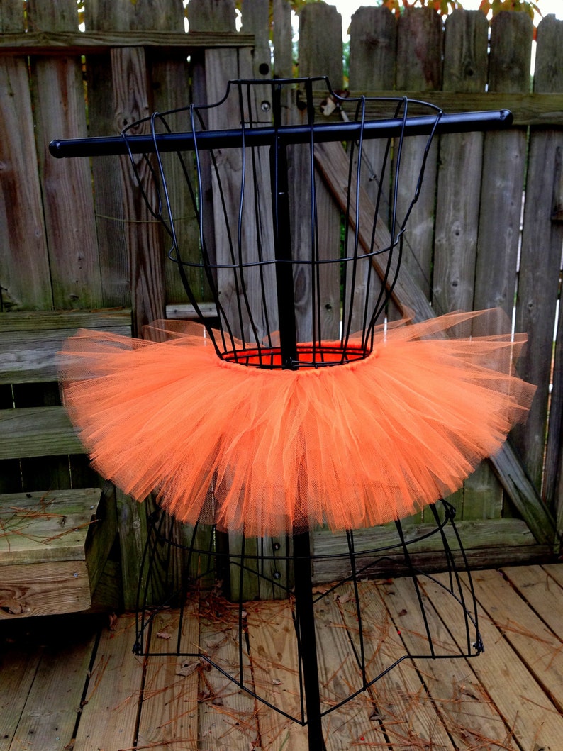 Pumpkin Tutu Orange Halloween Tutu Available in Infant - Etsy