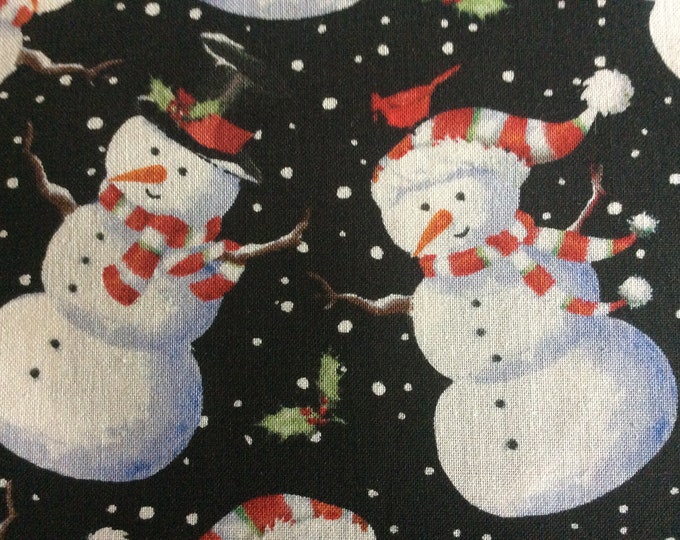 Snowman by Brother Sister Design Studio/quilting Sewing Fabric/winter ...