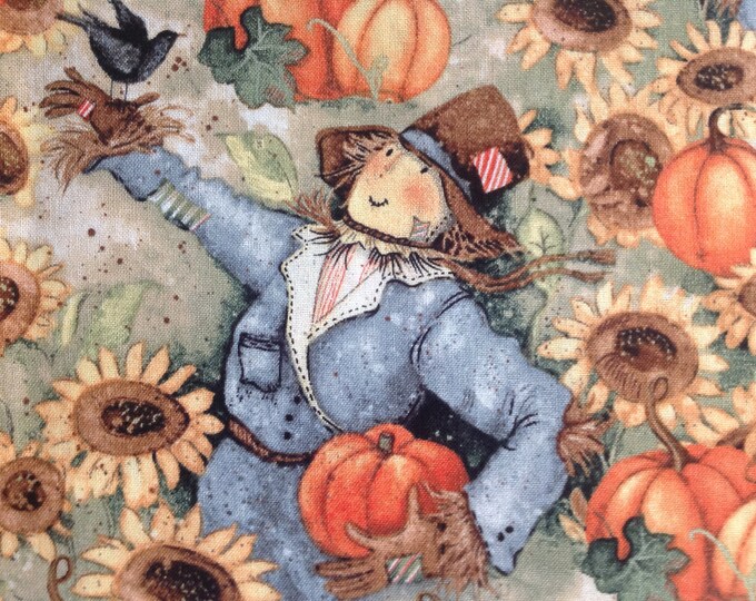 Sunflower Fields by Susan Winget/quilting Sewing Craft Fabric/crow ...