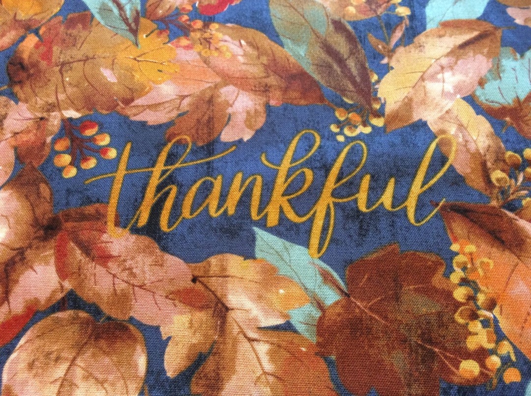 Thankful Blue by Brother Sister Design Studio/quilting Sewing Fabric ...