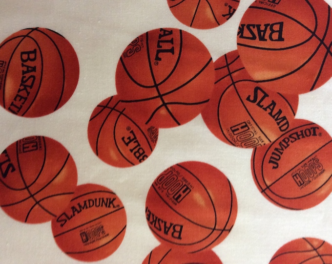 Basketball by Alexander Henry Fabrics/quilting Sewing Craft Fabric ...