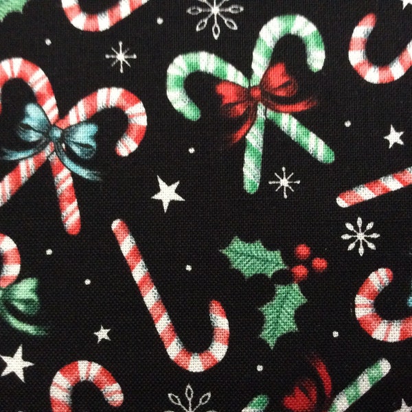 Candy Cane Fabric - Etsy