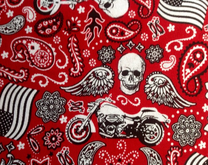 Motorcycle Bandana by Hi-fashion Fabrics/quilting Sewing Craft - Etsy