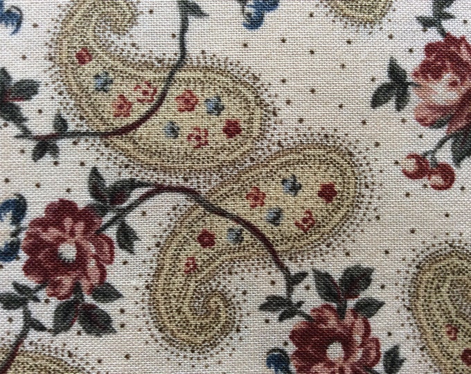 Rosehill Manor by Robyn Pandolph for Moda/quilting Fabric/paisley/roses ...