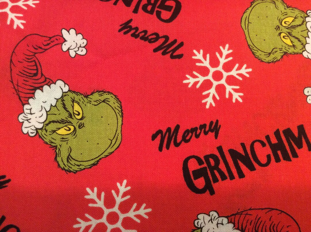 Merry Grinchmas Red/how the Grinch Stole Christmas by Dr Seuss ...