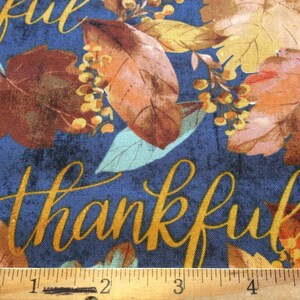 Thankful Blue by Brother Sister Design Studio/quilting Sewing Fabric ...