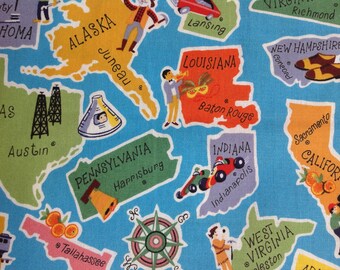 State fabric | Etsy