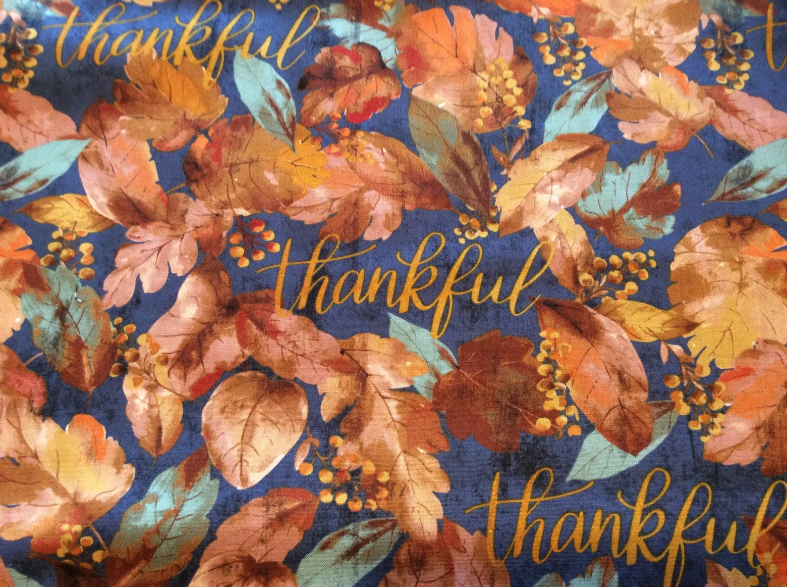 Thankful Blue by Brother Sister Design Studio/quilting Sewing Fabric ...