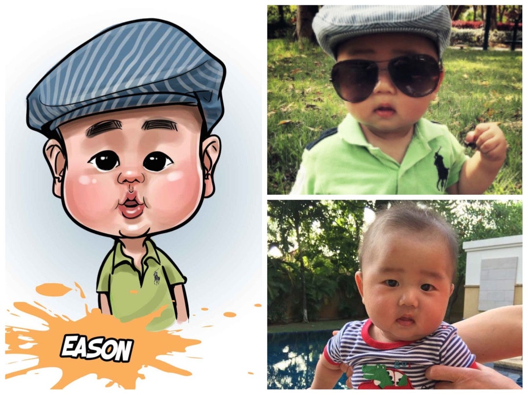 Custom Caricatures From Photos, Cartoon Portrait Illustrations ...