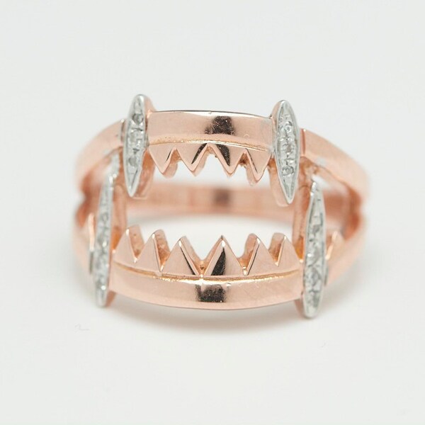 Vampire Teeth Ring - Etsy