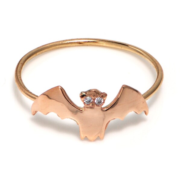 Bat Ring - Etsy