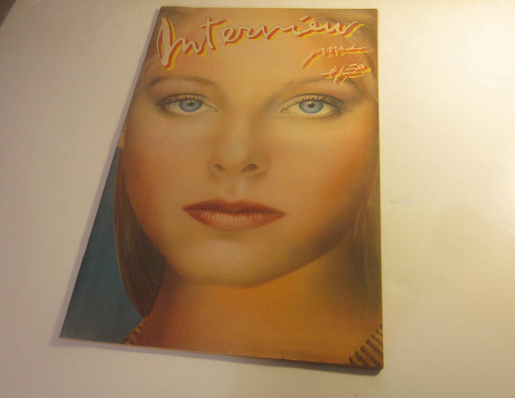 Vintage Jodie Foster Interview Magazine Cover Volume X 6 - Etsy