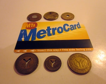 Nyc Subway Tokens - Etsy