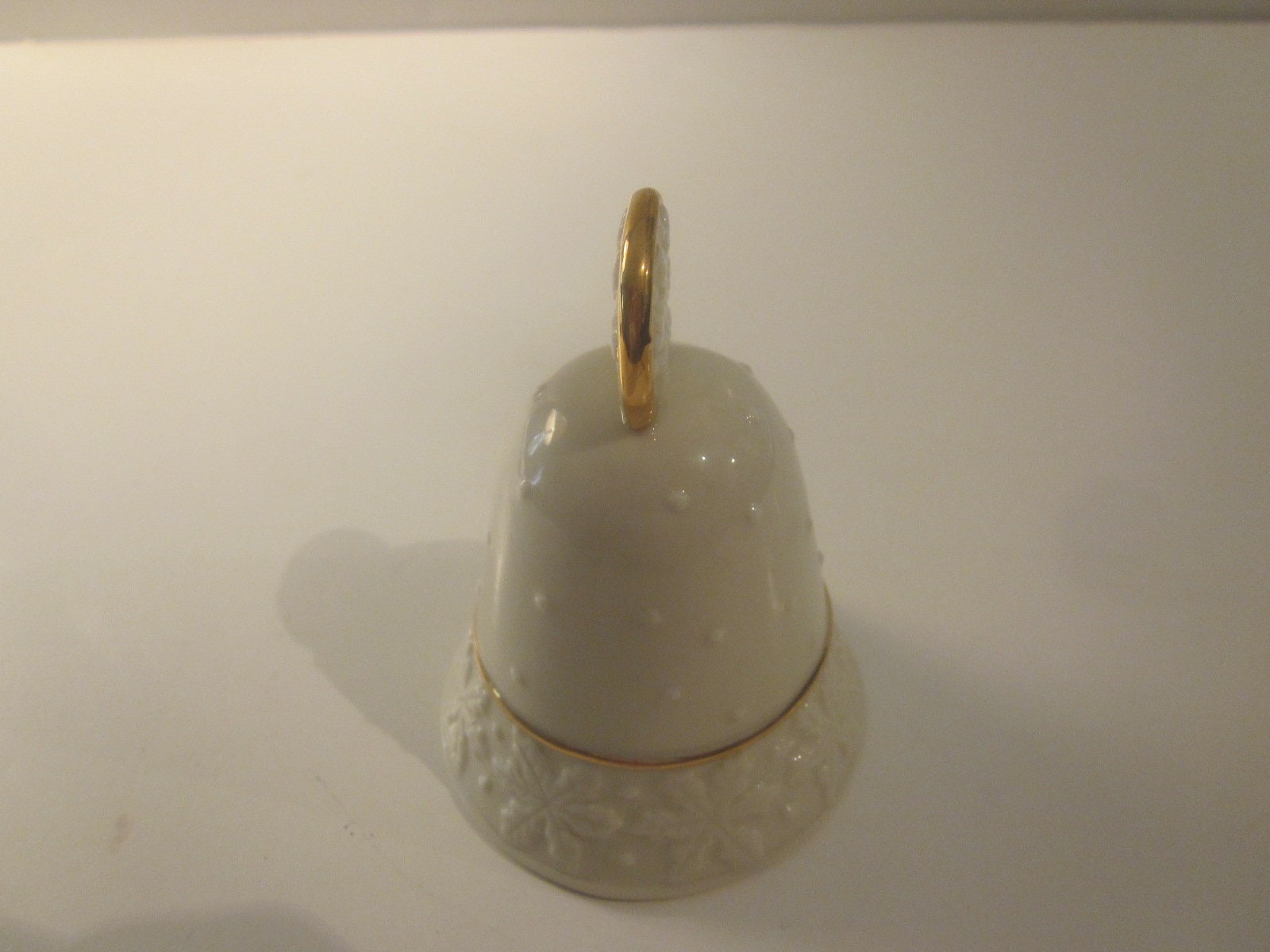 White and Gold Vintage Lenox China Bell - Etsy Australia