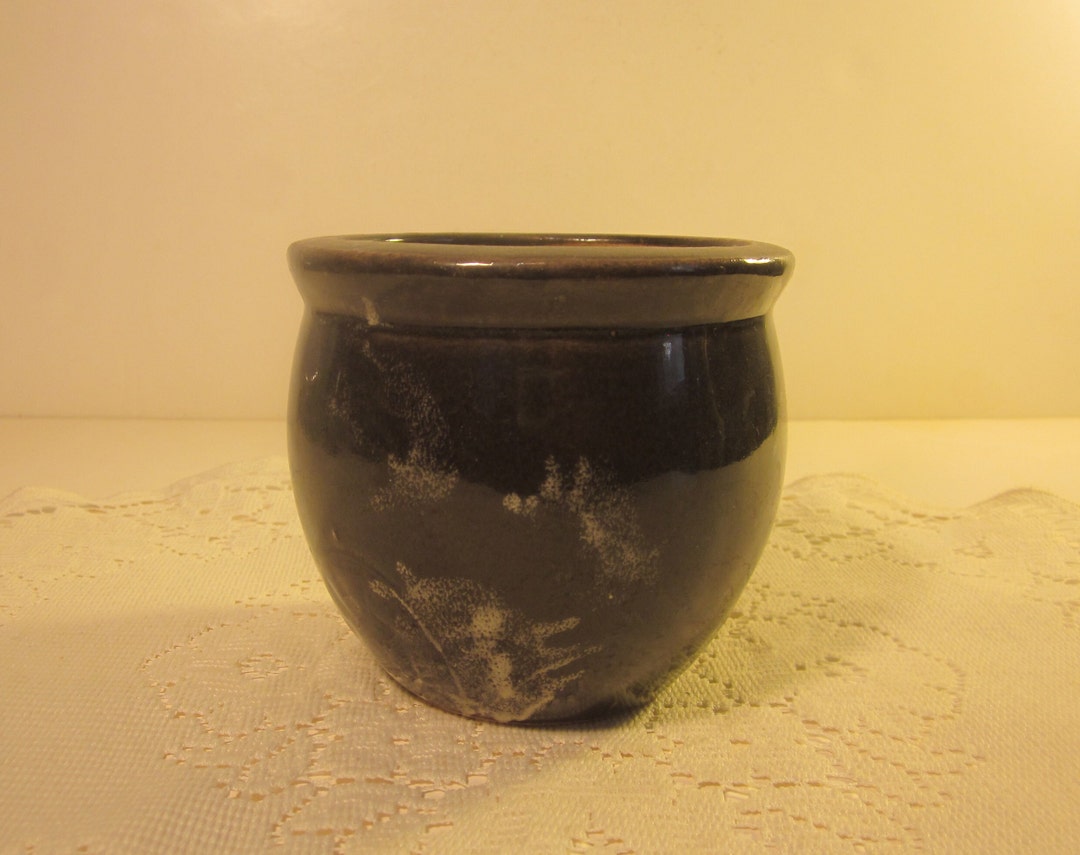 Vintage Marble Glazed Ceramic Pottery - Etsy