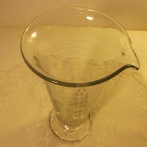 Vintage Tapered Science Lab Beaker Vase - Etsy