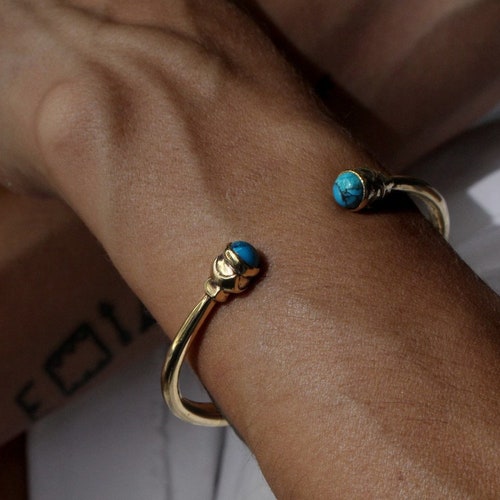 The Bond Cuff Made in Solid Bronze or Silver - Etsy