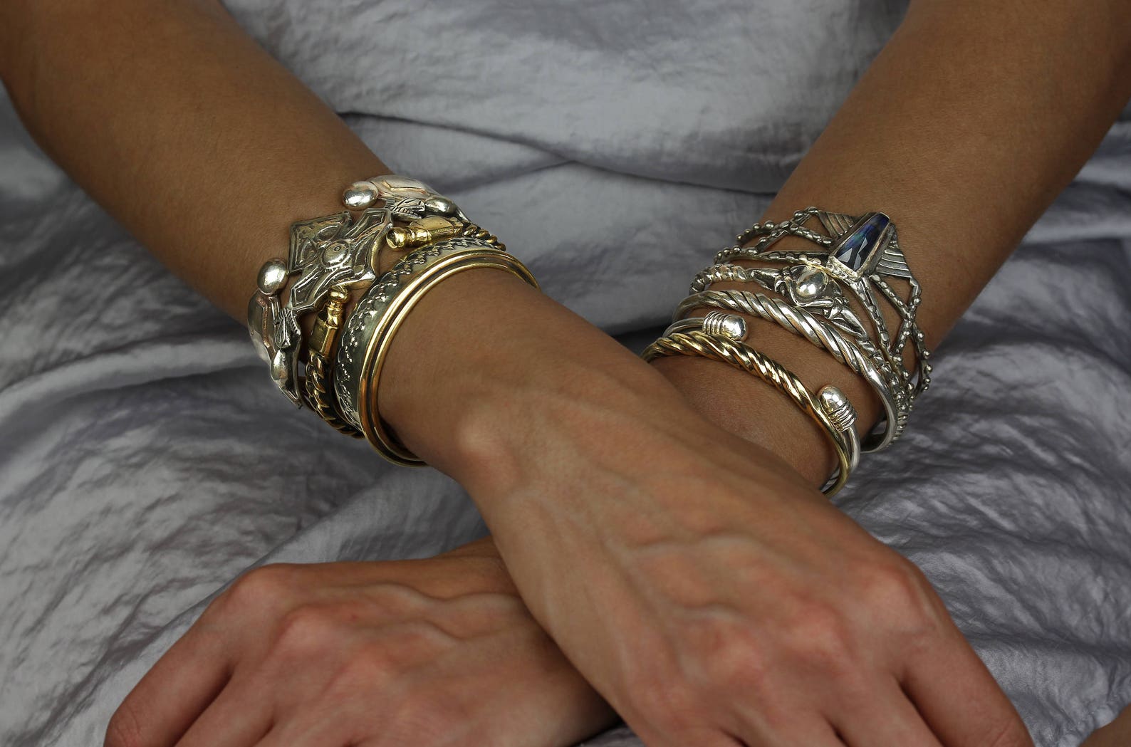 The Bond Cuff made in solid bronze or silver | Etsy