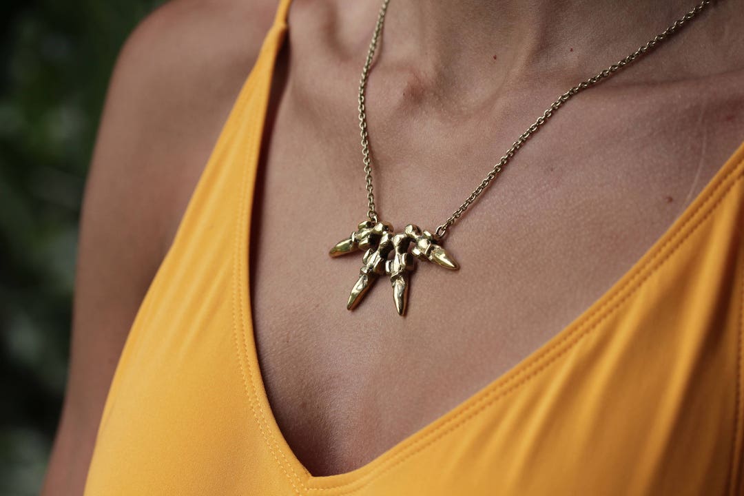 Handcarved People Unity Bronze Gold Pendant Ethnic Antique Style Unisex ...