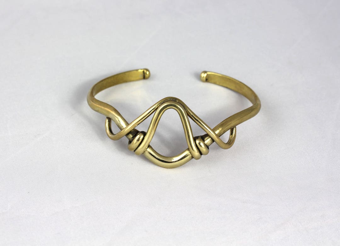 Amazon Gold Cuff- Made in Solid Bronze - Etsy
