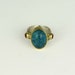The Frida Ring Limited Edition Sparkling Apatite and Coral - Etsy UK