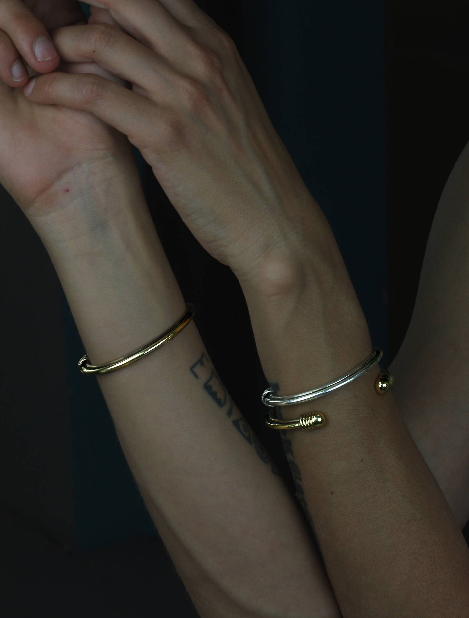 The Bond Cuff made in solid bronze or silver | Etsy