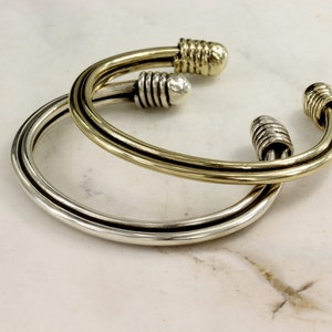 The Bond Cuff - Made in Solid Bronze or Silver - Etsy
