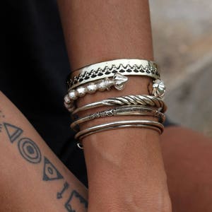 The Bond Cuff - Made in Solid Bronze or Silver - Etsy