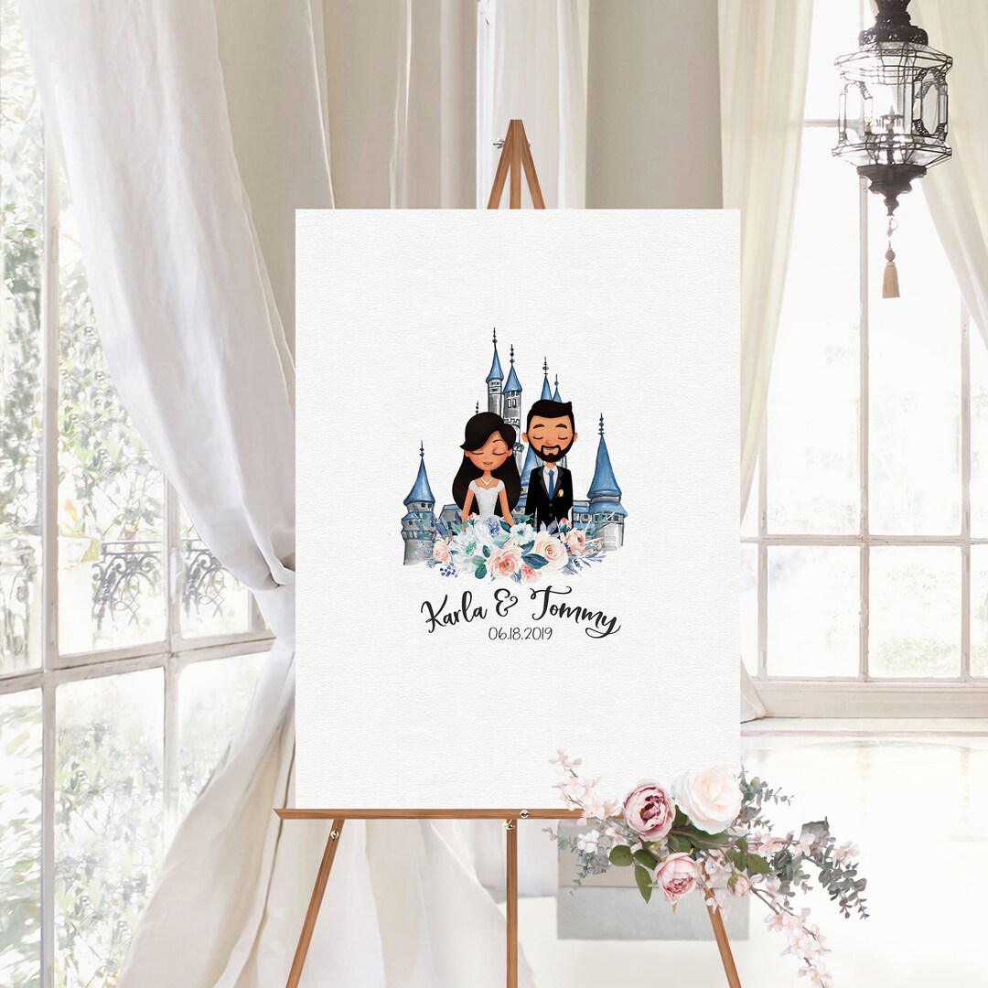 Disney Cinderella Inspired Guest Book Alternative,guestbook Sign ...