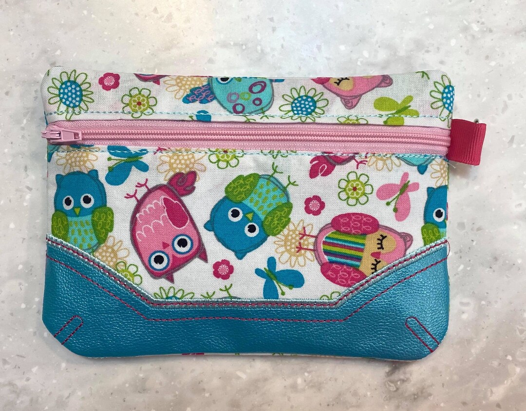 Fancy Base Zipper Pouch ITH Machine Embroidery Design (digital Download ...