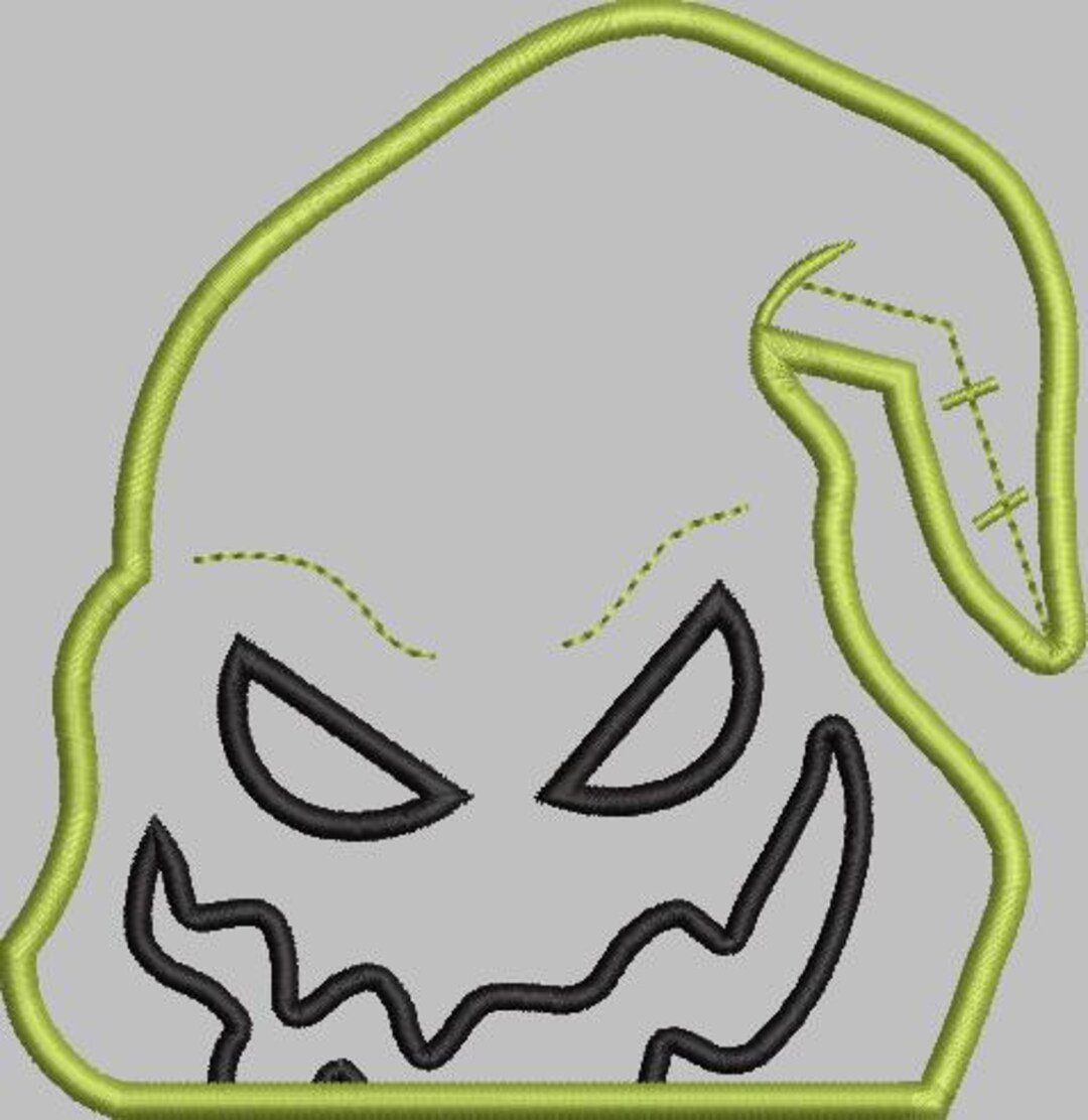 Boogie Man Monster Peeker 5x7 ITH Machine Embroidery Hooded Towel ...